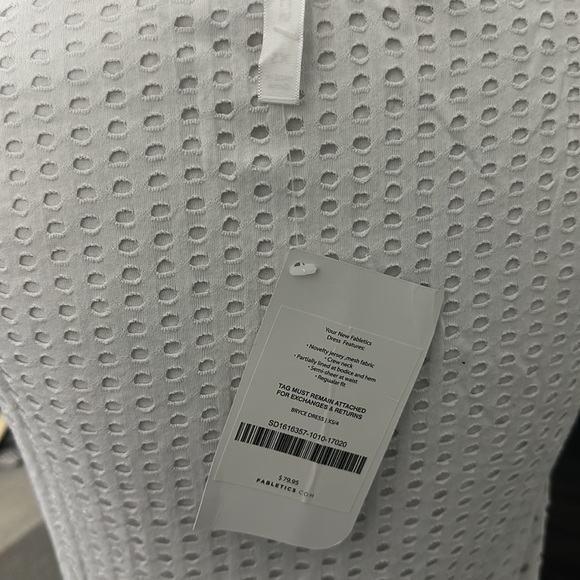 Fabletics | Dresses | Nwt White Fabletics Tennissporty Dress | Poshmark